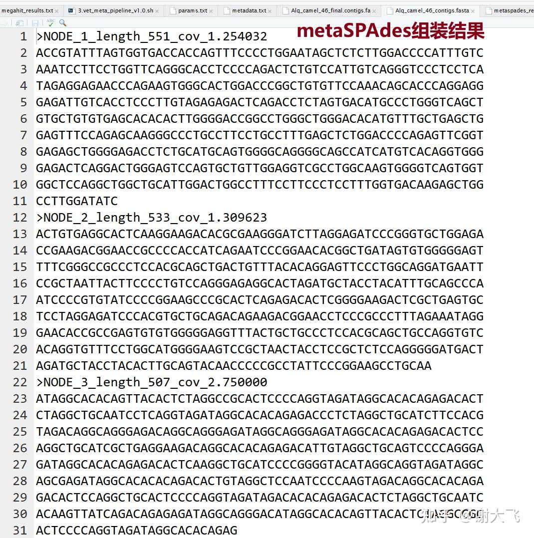 使用metaSPAdes精细组装 - 知乎