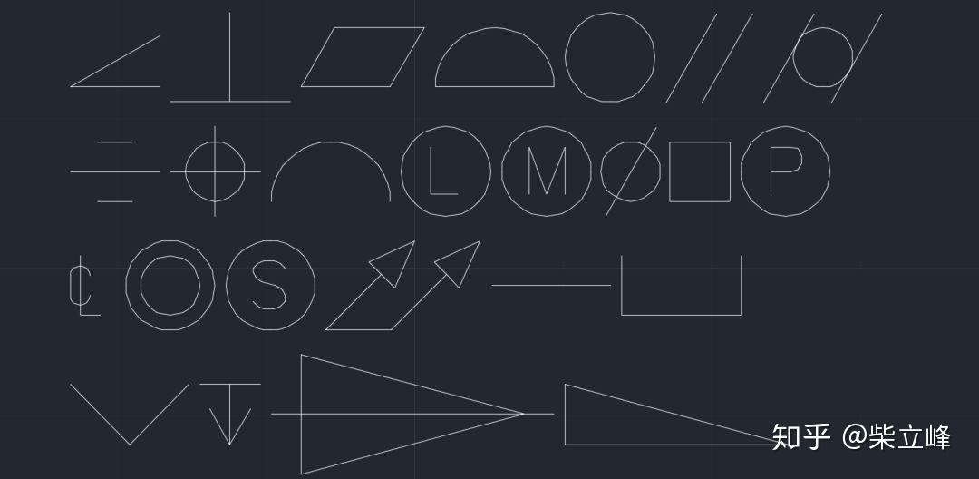 AutoCAD小秘密070： 神奇的 gdt 字体，创造形位公差 - 知乎