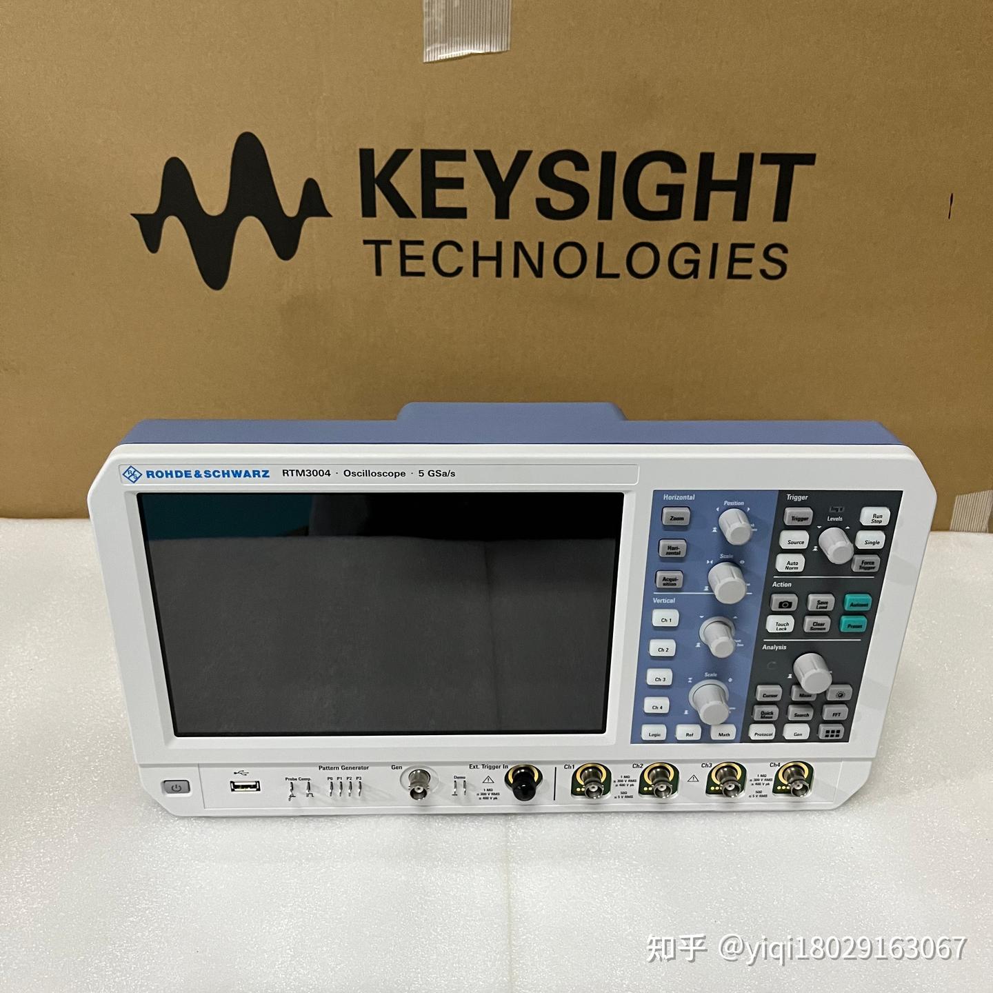 罗德与施瓦茨RTM3004示波器100M-1G带宽示波器 - 知乎
