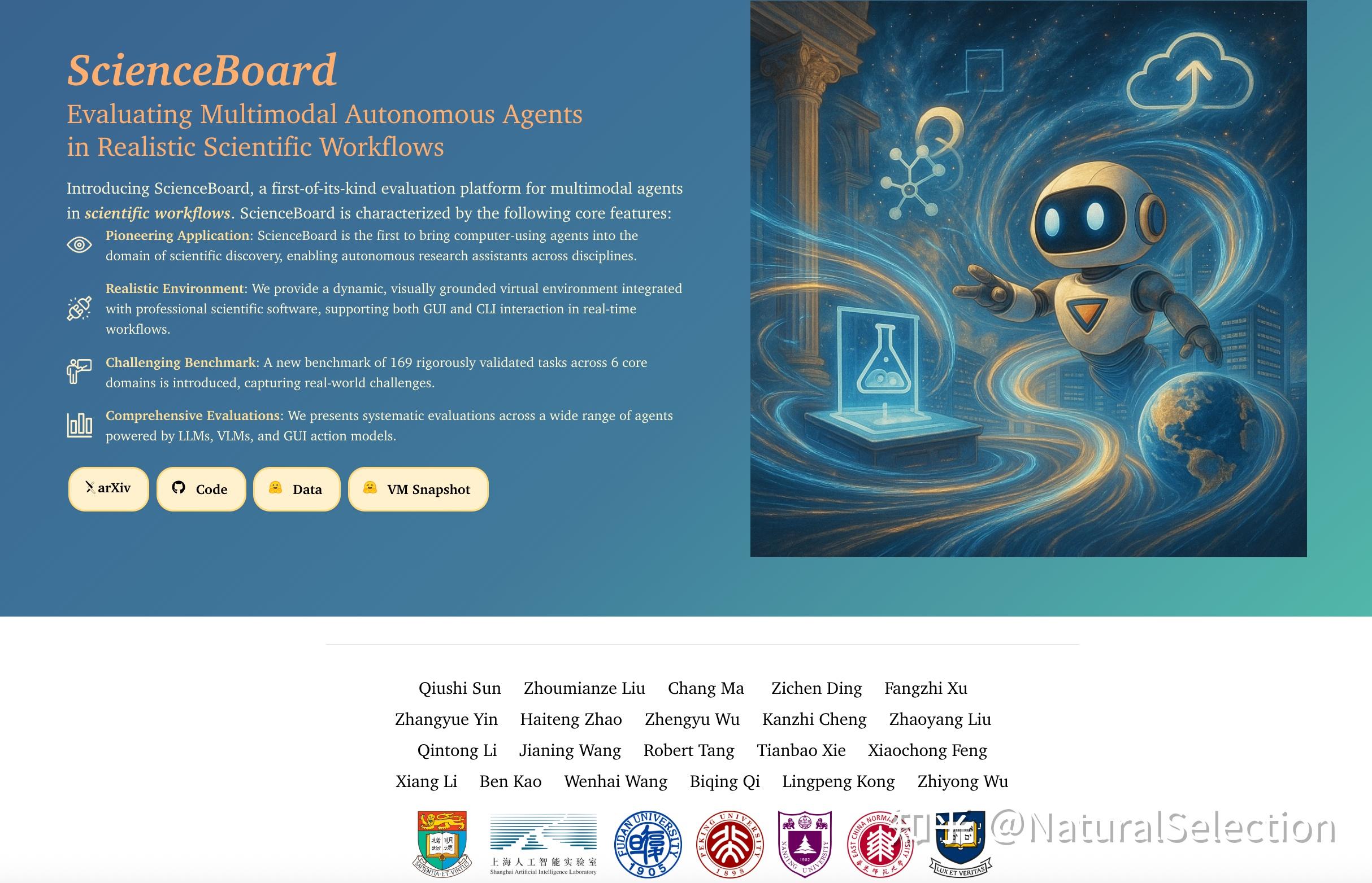 [ICLR'26 论文分享] ScienceBoard：通向全自动化AI科学家之路 - 知乎
