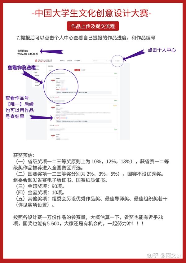 中国大学生文化创意设计大赛作品上传及流程 知乎 