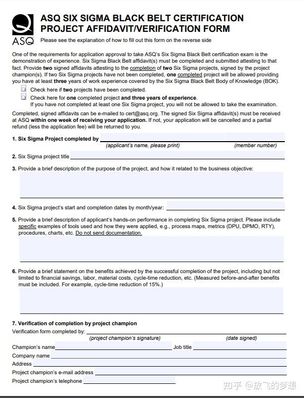 美国质量协会（ASQ）报考攻略 - 知乎