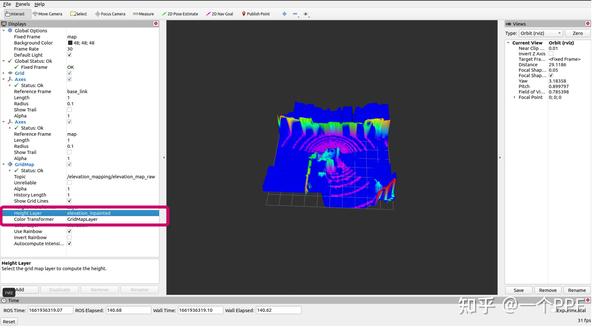ROS高程地图--elevation_mapping使用记录（二） - 知乎