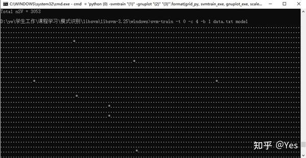 在cmd下运行libsvm中的svm-train - 知乎