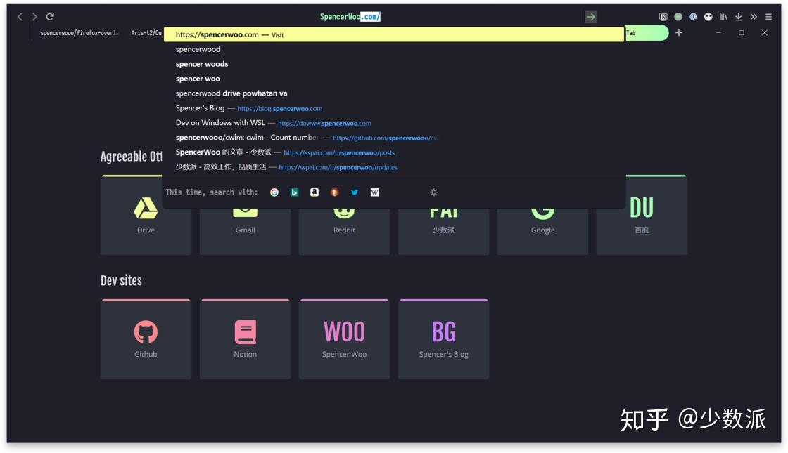 从好看到好用，定制属于自己的 Firefox 浏览器 - 知乎