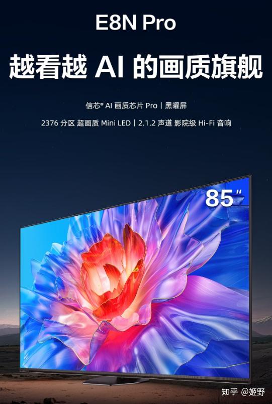 更适合追悬疑剧的电视！海信e8n Pro——参数 画质芯片 屏幕三强结合，每个细节显示都极致！ 知乎