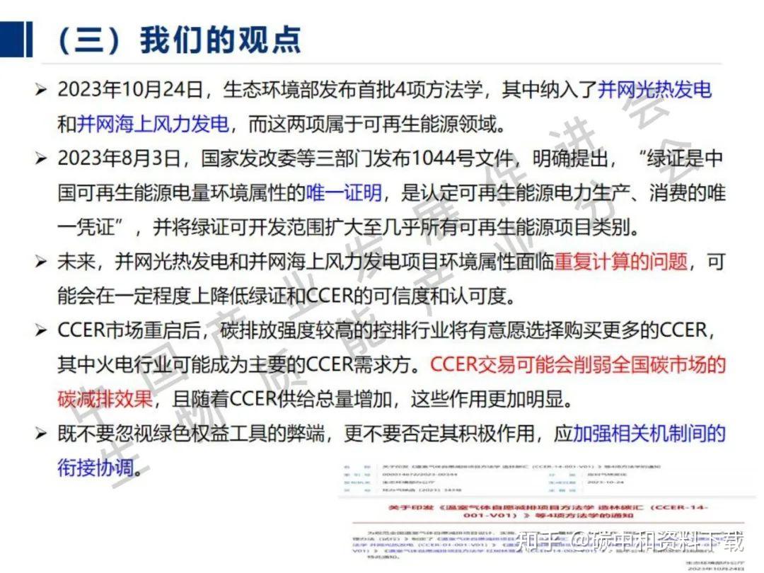 重磅！CCER交易正式启动！附政策梳理、23份干货资料下载！ - 知乎