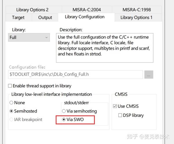 技术文|IAR EWARM的SWO Trace调试功能 - 知乎