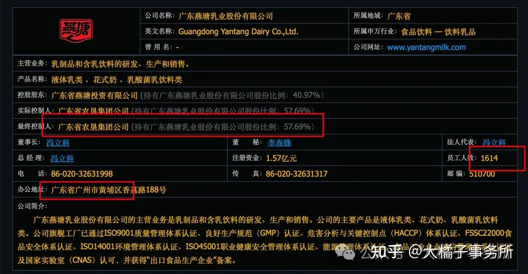 大橘子投资价值发现系列 1087：燕塘乳业 2025 5 月篇 - 知乎