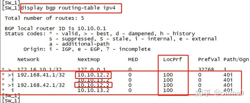 边界网关协议BGP实践课(9)—本地优先级(Local_Pref)属性 - 知乎