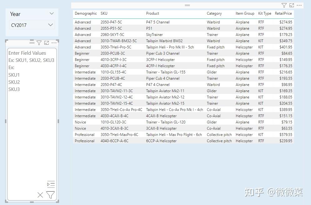 Power Bi视觉对象拓展——Mass Filter - 知乎