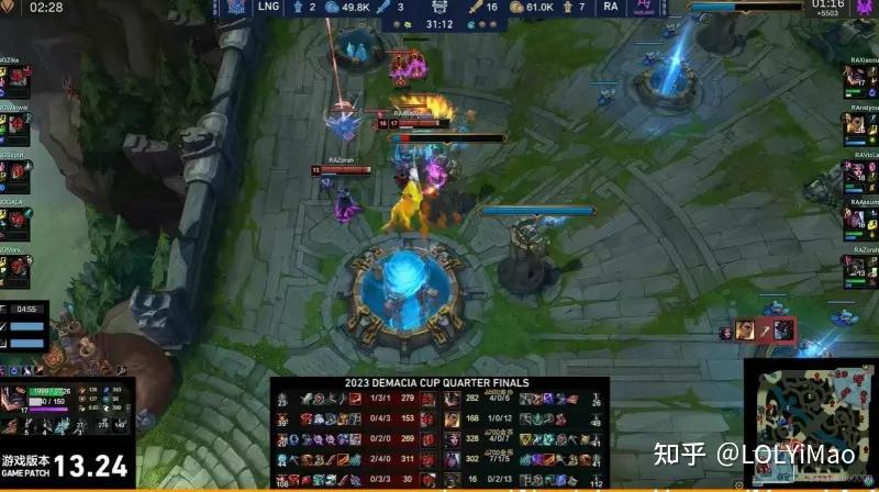 LNG 0-1 RA， 穿刺之箭惊从梦中起，RA攻势如风先下一城 - 知乎
