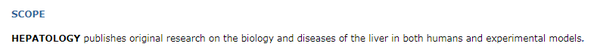 sci快发 | Hepatology：胃肠肝病学TOP，需数据充足，接收快，国人友好！ - 知乎