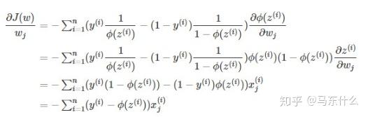 手写逻辑回归（不带正则） - 知乎