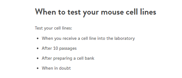 小鼠细胞鉴定(Mouse Cell Line Authentication) FAQs - 知乎