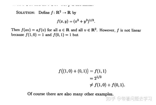 什么是线性映射（一）——初步认识（linear algebra done right 学习总结） - 知乎