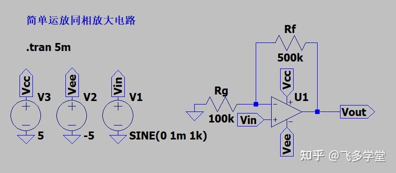 LTspice 教程6 简单运放电路 - 知乎