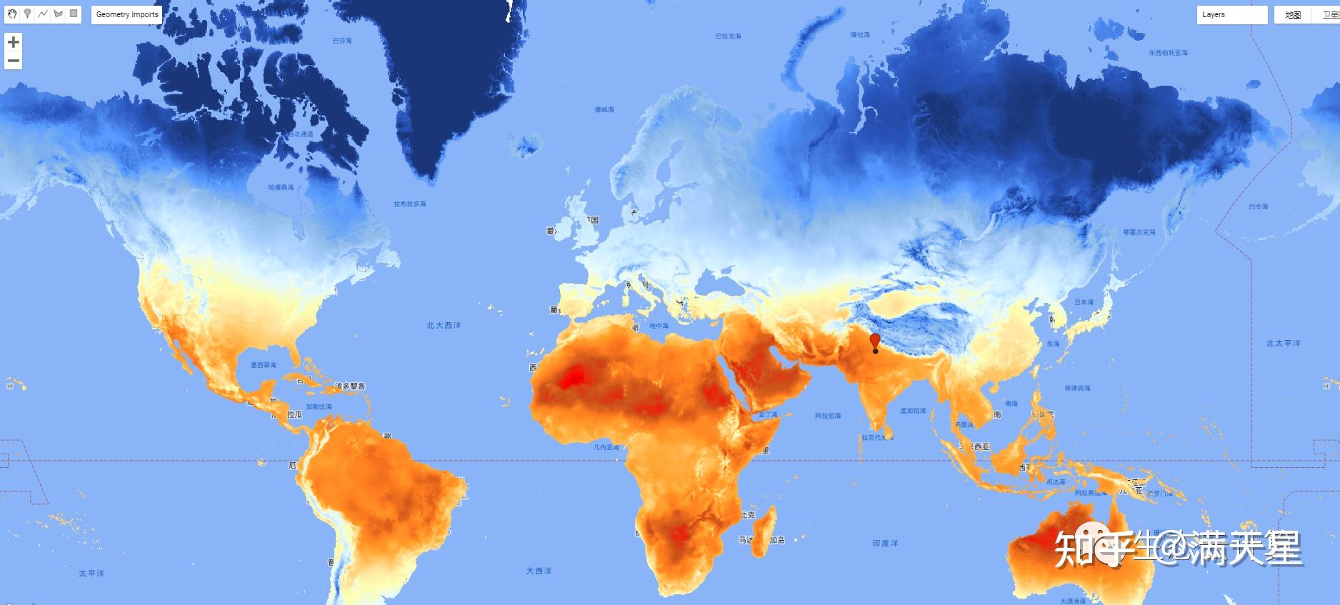 TerraClimate层与全球平均温度数据集 - 知乎