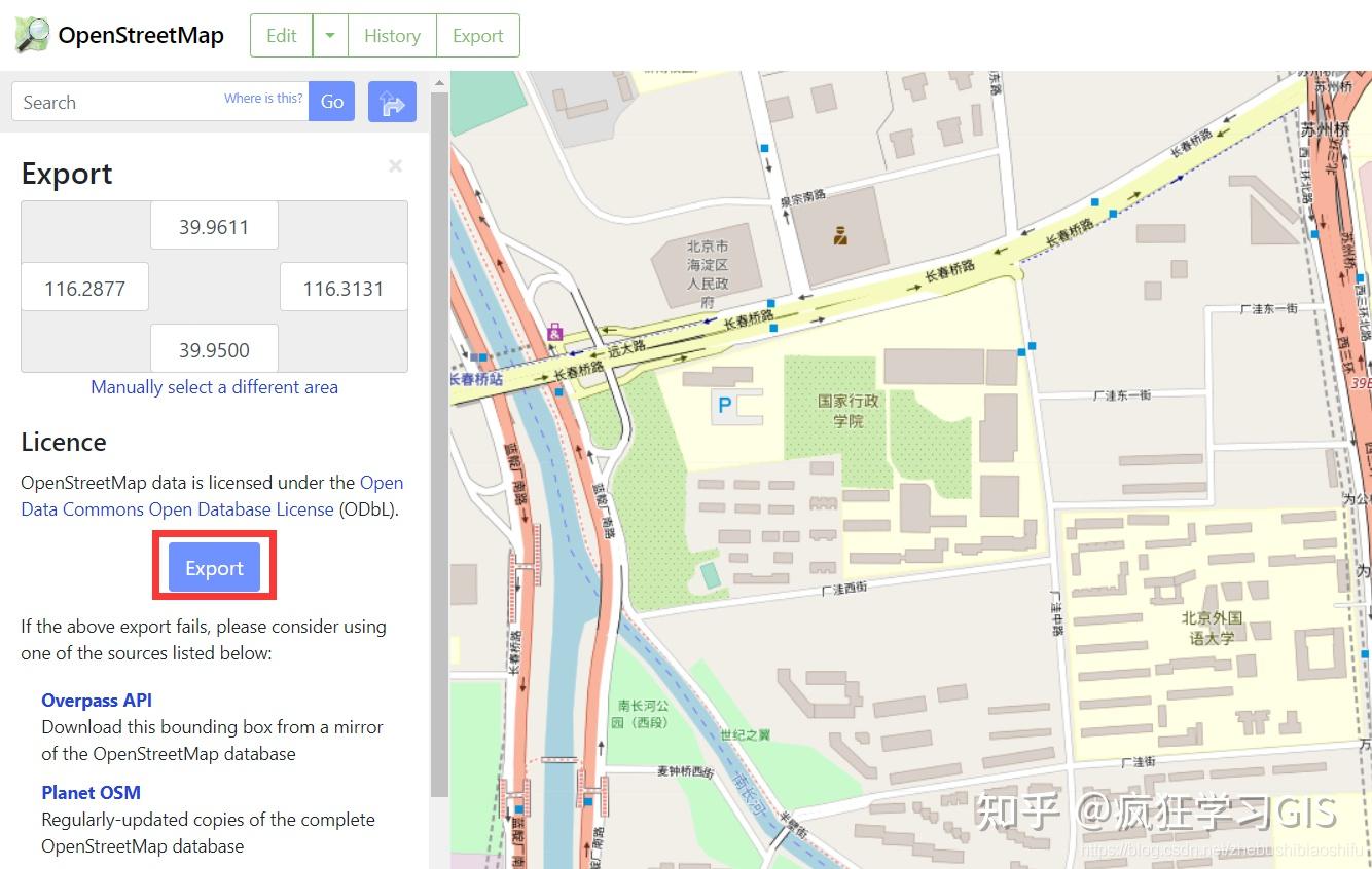 OpenStreetMap中各类OSM数据多种下载渠道及方式对比 - 知乎