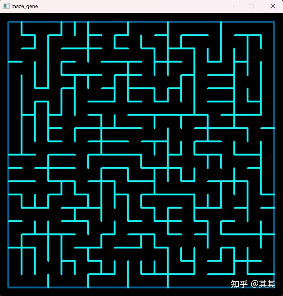 迷宫（maze）是怎么生成的？——一文带你了解原理，感悟生活 - 知乎