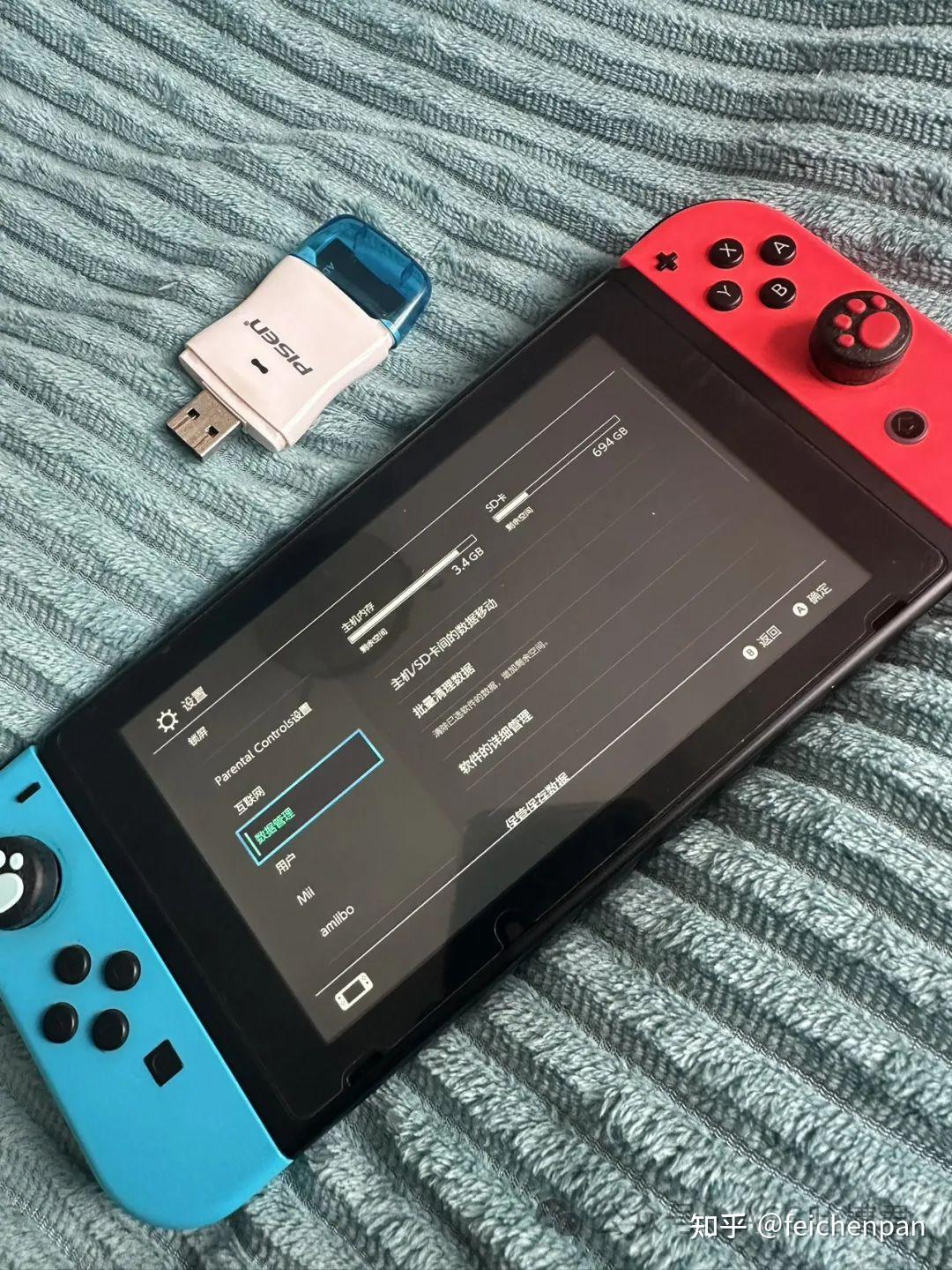 任天堂switch游戏机换tf卡教程详解，ns数字版游戏无需重新下载 - 知乎