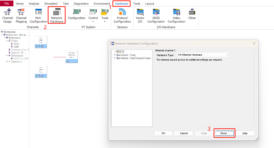 关于 Vector Hardware Manager 的使用 - 知乎