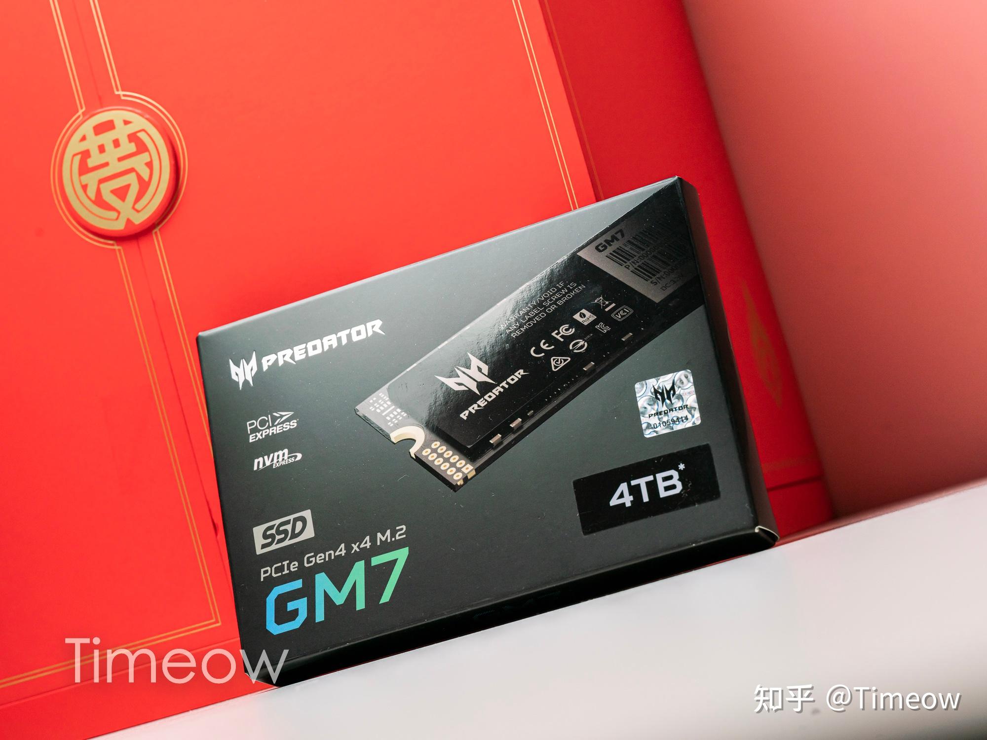 千元预算买4T大容量高端固态硬盘？宏碁掠夺者GM7 SSD评测体验分享 - 知乎