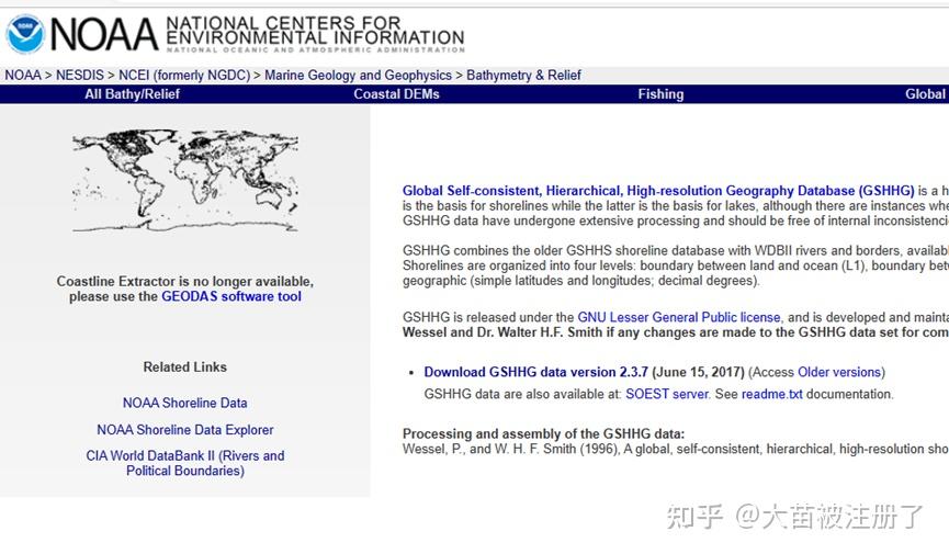详谈一下海岸线数据 - 知乎