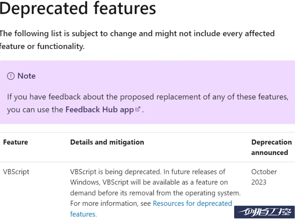 微软将在Windows中弃用VBScript，组态软件大军的VBS脚本该何去何从？ - 知乎