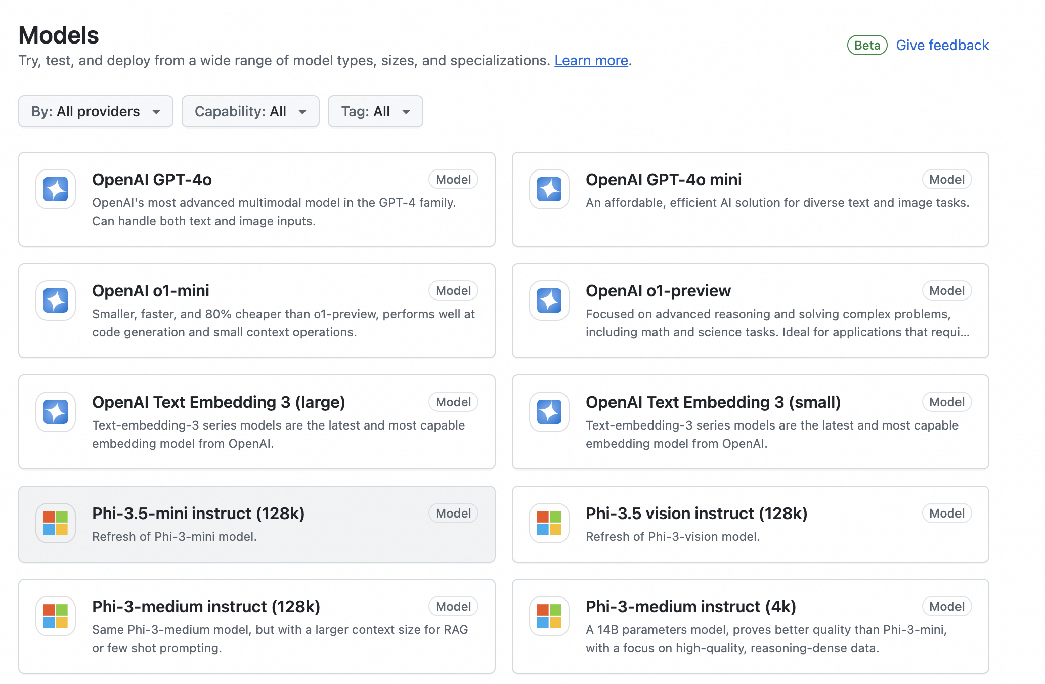 GitHub Models-免费的大模型Playgroud和API服务 - 知乎
