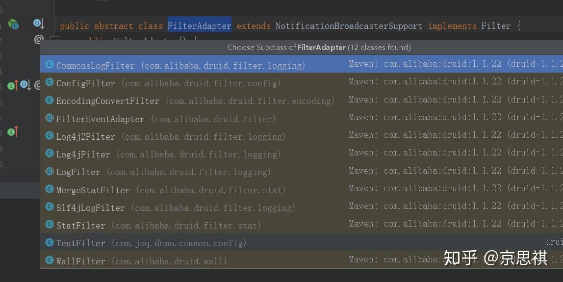 DruidDataSource相关配置及自定义Filter介绍 - 知乎