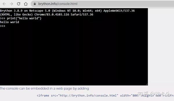 Python 竟然也可以写网页前端了! 知乎