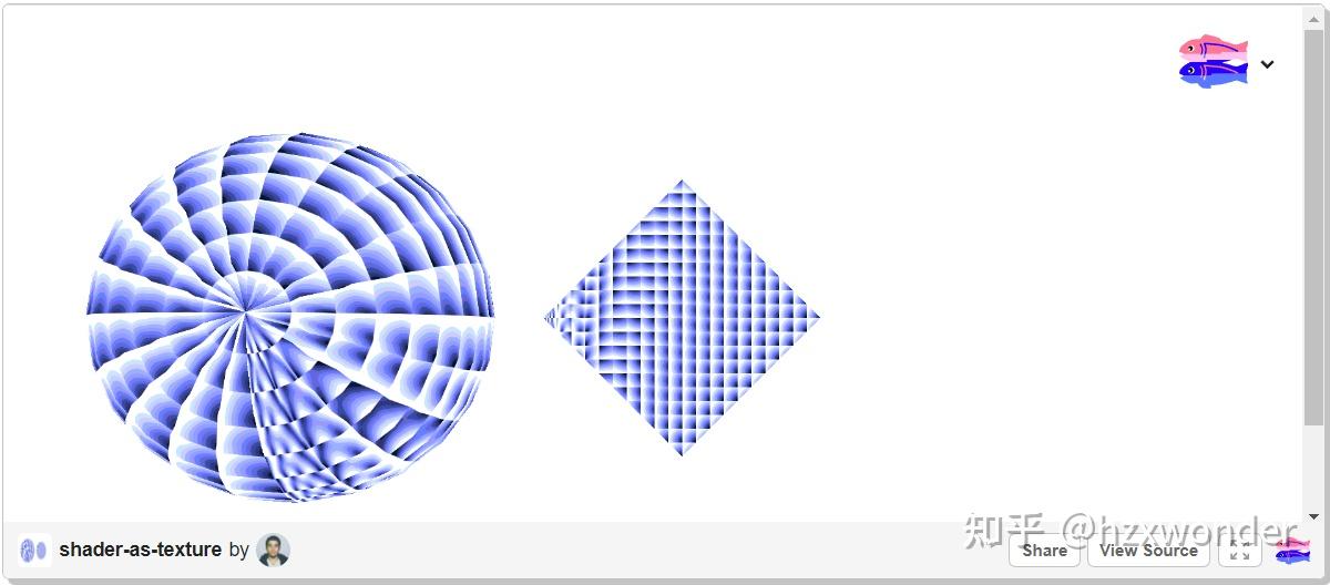[翻译 p5js shader教程]2.4 将shaders作为纹理 - 知乎