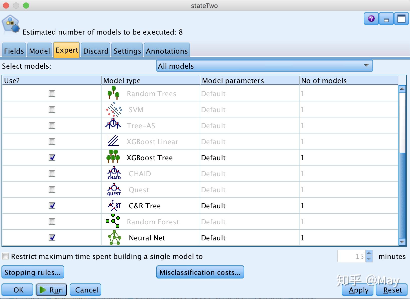 SPSS Auto Classifier node - 知乎