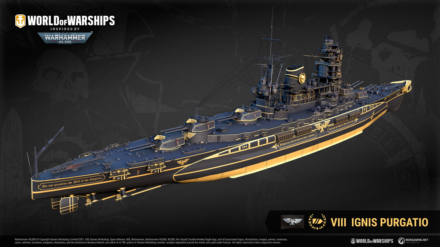 《战舰世界》X《战锤 40K》新合作内容即日登场 推出两艘新舰艇主题等 - 知乎