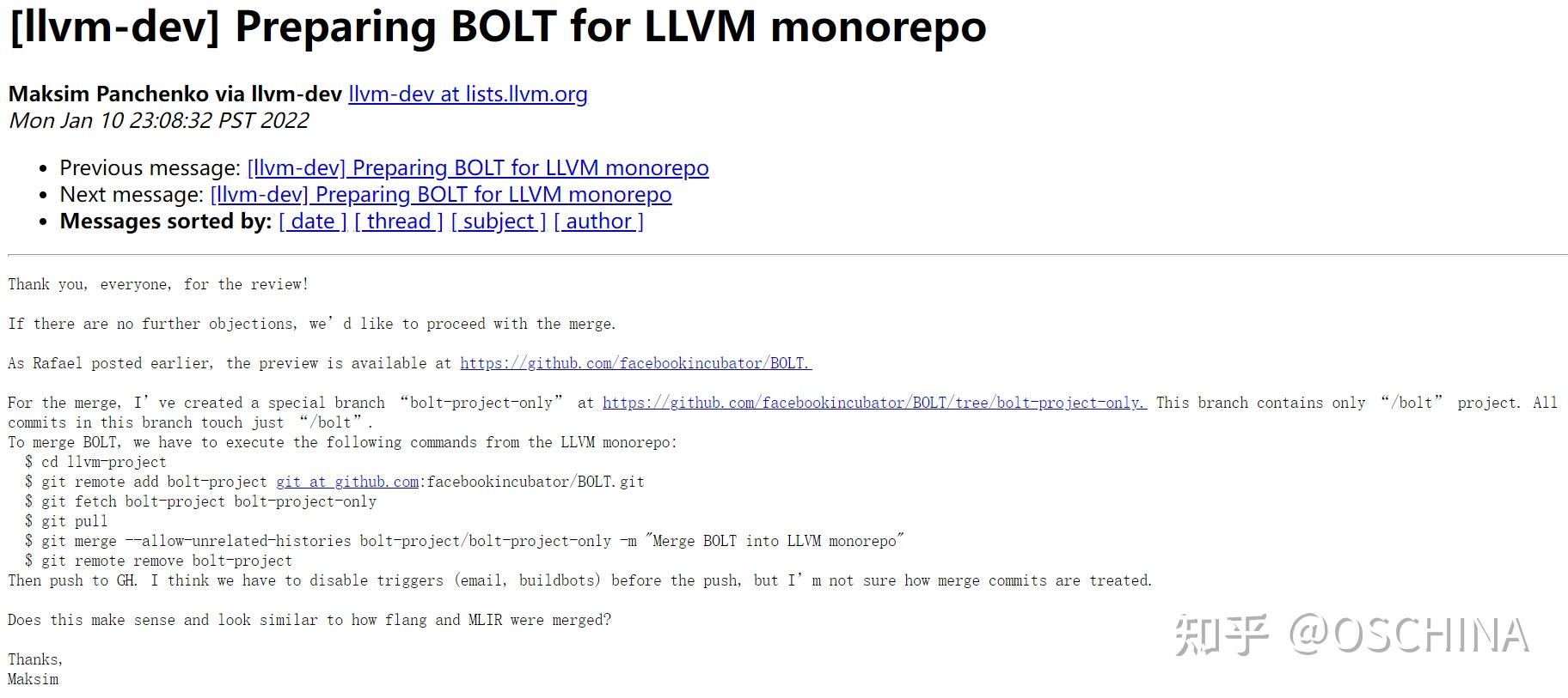 BOLT 合并到 LLVM，优化二进制文件以提高性能 - 知乎