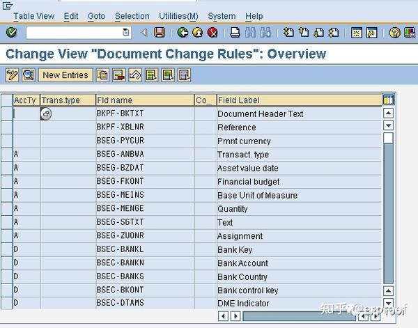 SAP FI课程 3.8 会计凭证修改规则 - 知乎