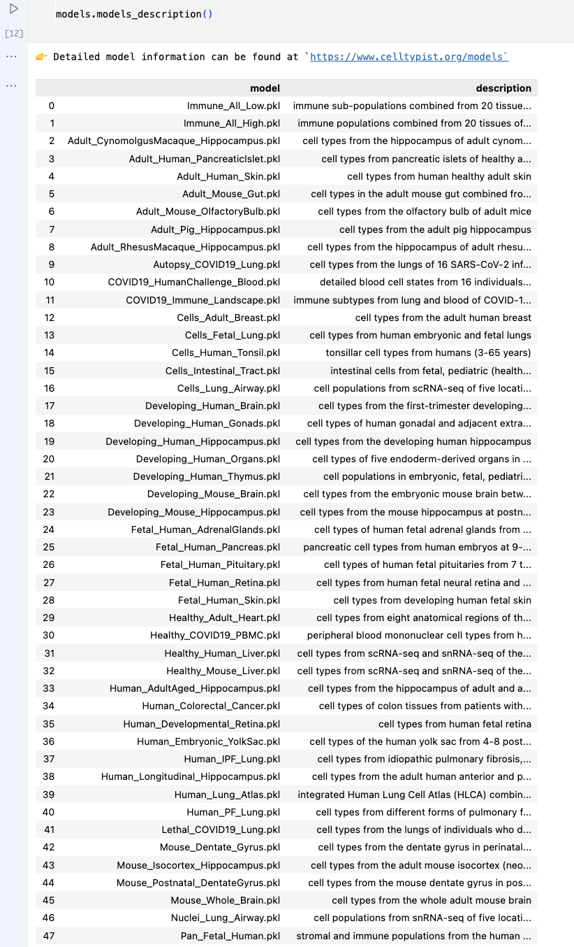 使用CellTypist完成细胞类型的自动注释 - 知乎