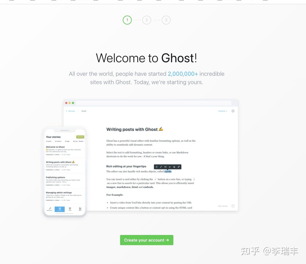 使用 Ghost 从零搭建博客系统 - 知乎