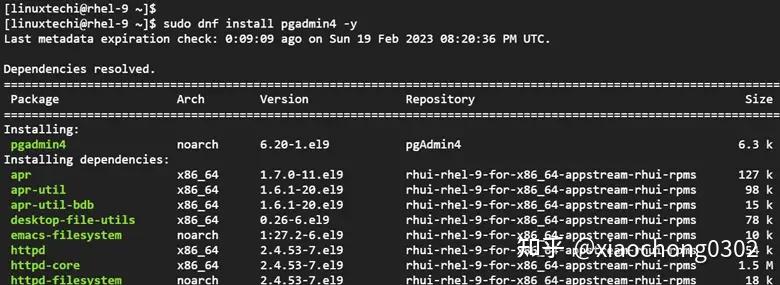 RHEL9上安装PostgreSQL Web管理工具 - 知乎