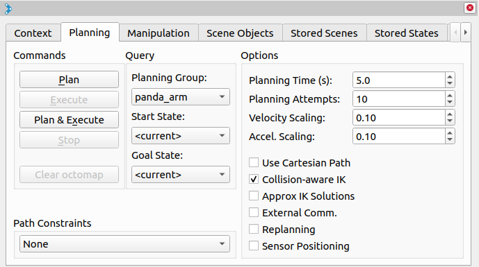 MoveIt2教程（六）：在RViz中快速上手MoveIt2 - 知乎