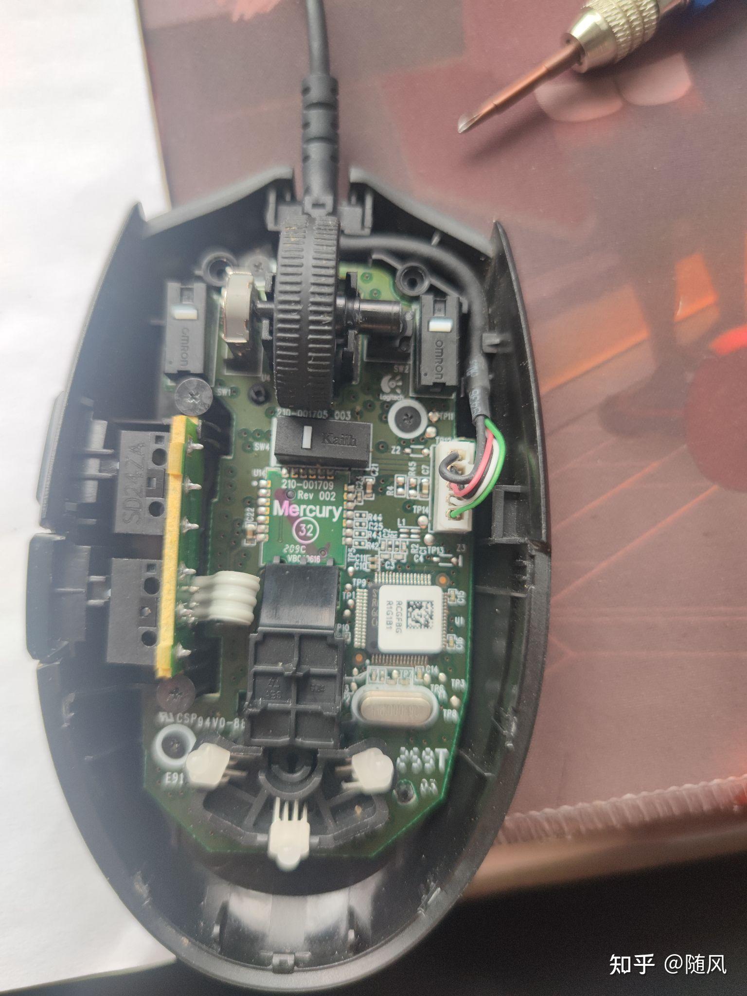 罗技g102连击，更换微动 - 知乎