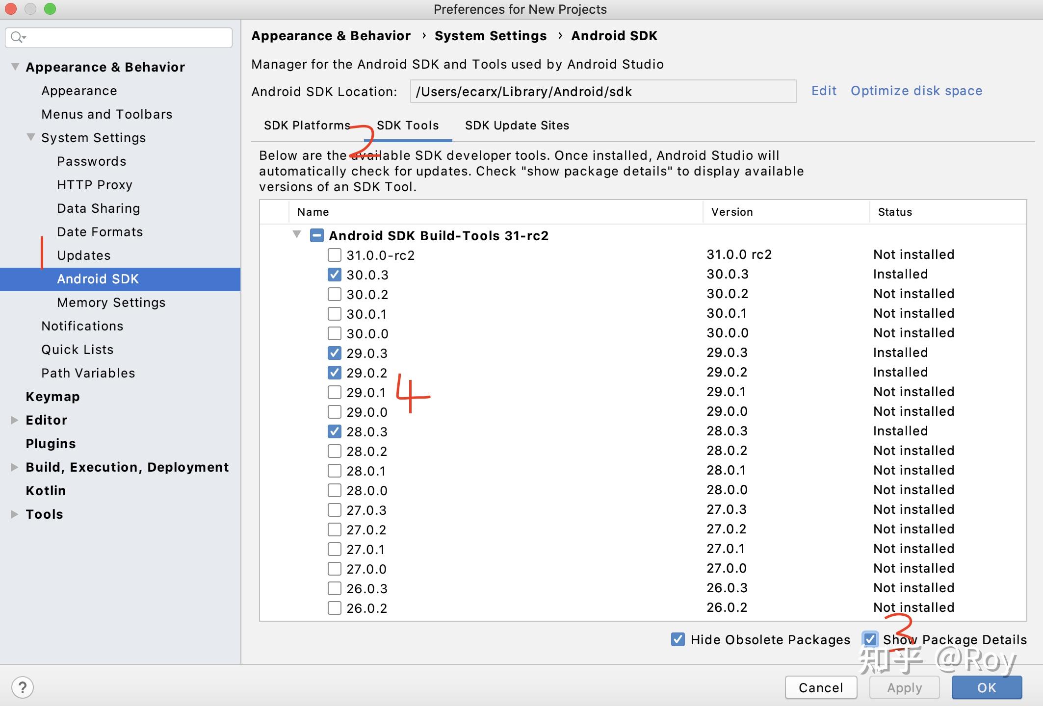 Failed to find Build Tools revision 29.0.1 - 知乎
