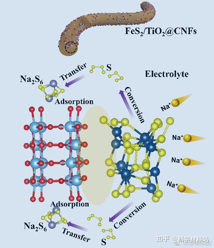 构筑FeS2/TiO2 p-n异质结实现高效稳定钠离子存储 - 知乎