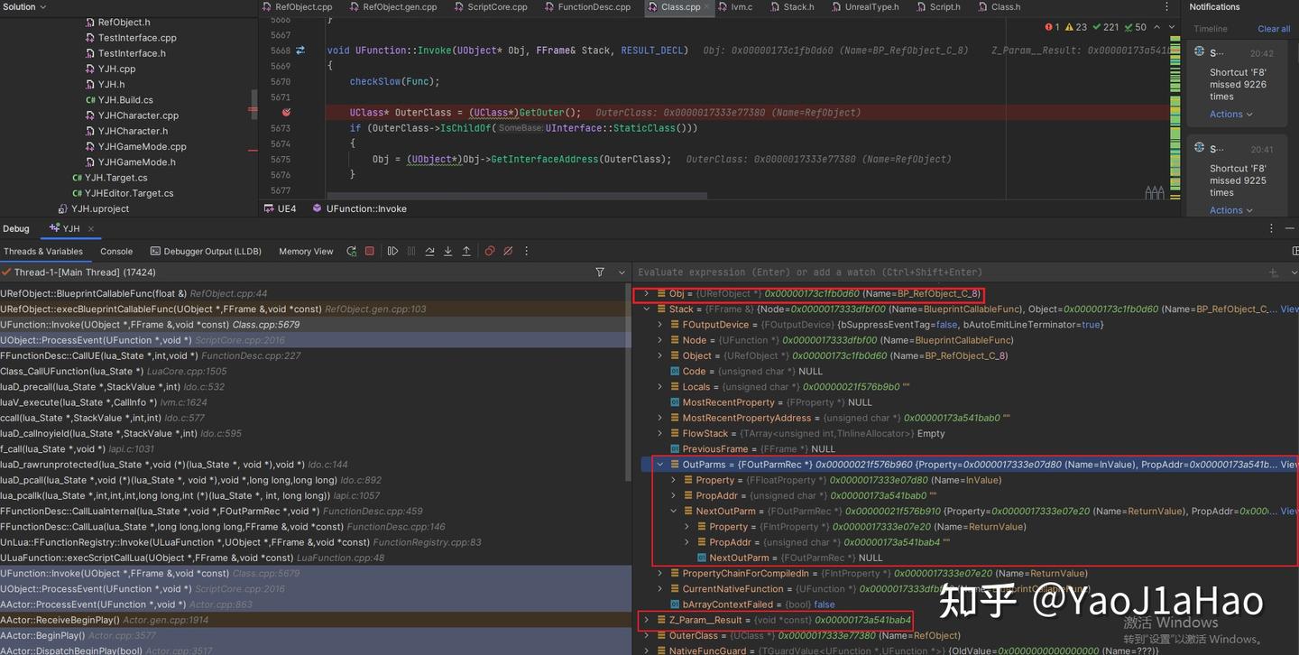 UE4反射(ProcessEvent函数) - 知乎