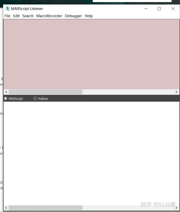 MAXScript 实用程序面板 - 知乎