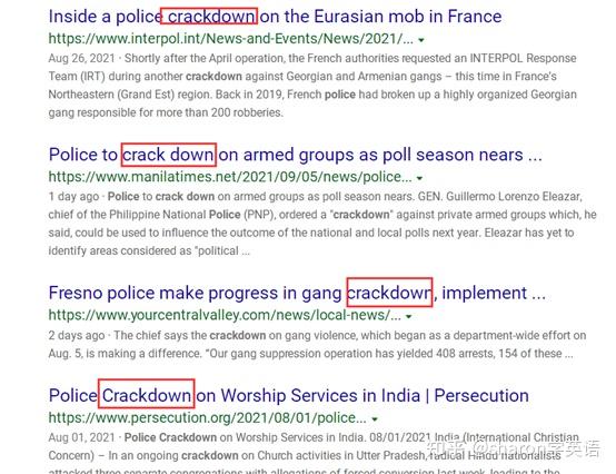 crackdown 该怎么翻译 - 知乎