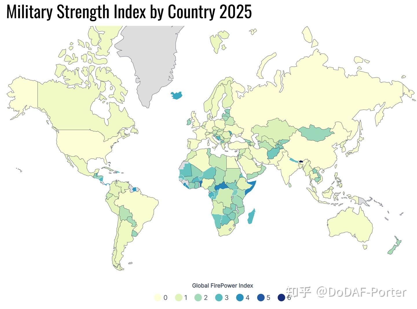 全球军事实力排名2025（来自Global Firepower) - 知乎
