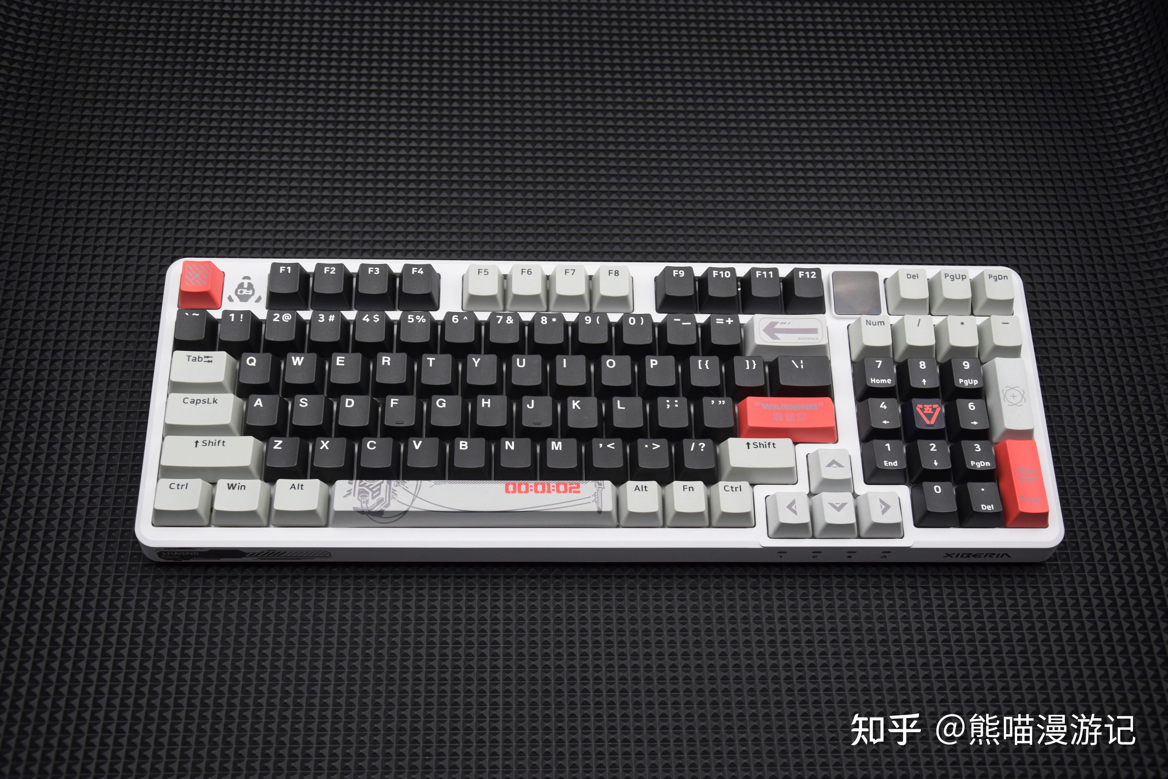 西伯利亚K980|USB有线|2.4G|蓝牙|三模炫彩灯光旗舰机械键盘评测 - 知乎