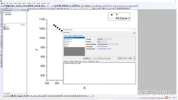 Origin 曲线拟合 - 知乎